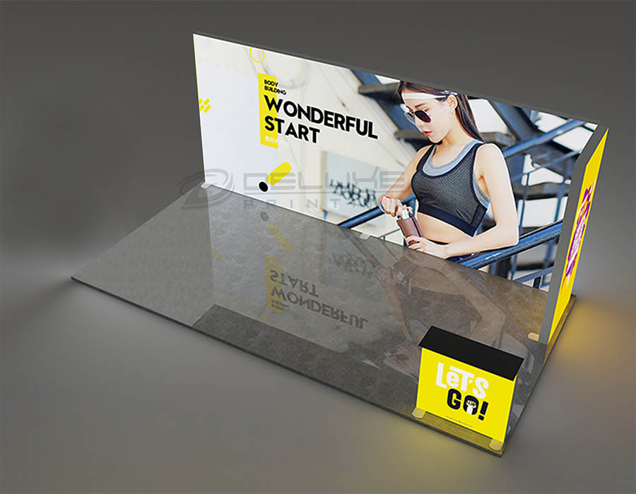 Shell Scheme Booth Branding Booth Dubai | Exhibition Stand Dubai