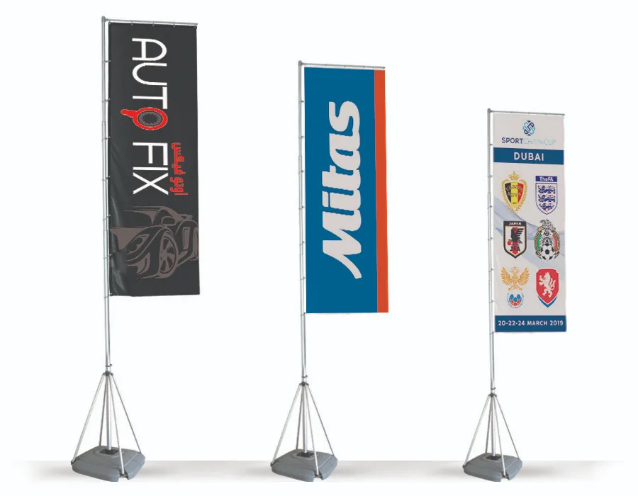 Telescopic Banner & Flag Pole Supplier in Dubai