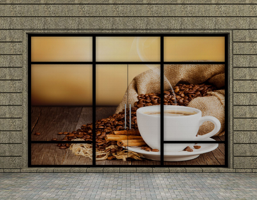 One way vision sticker, one way vision sticker printing Dubai