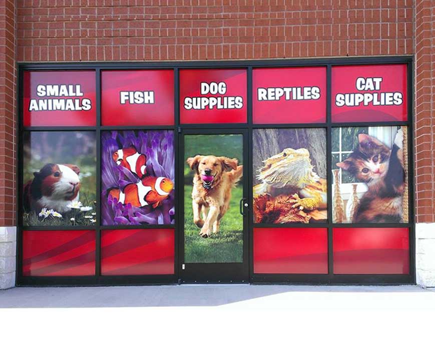 One way vision sticker, one way vision sticker printing Dubai