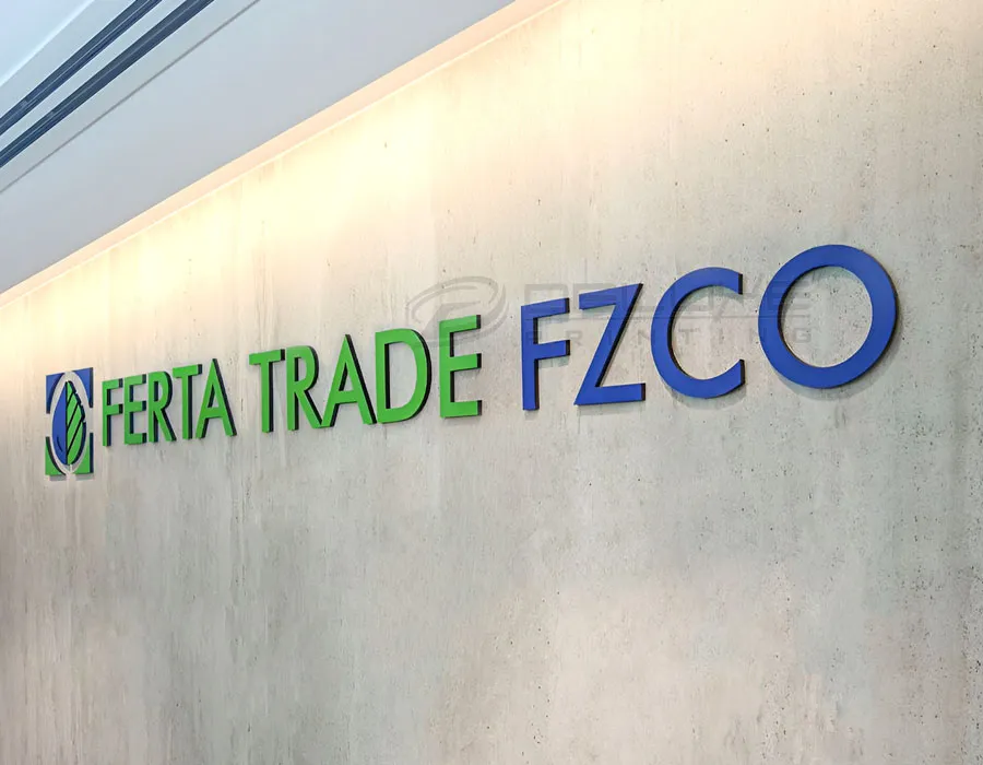 Custom Unlit 3D Signage Solutions in Dubai | Deluxe Printing