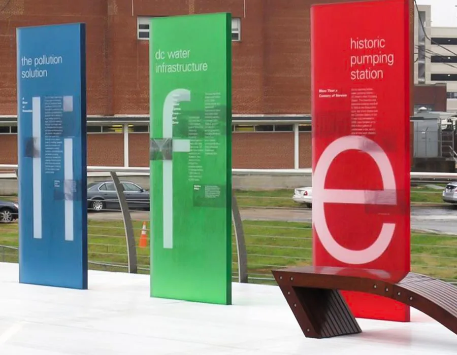 Wayfinding Signage in Dubai | Custom Self Standing Signs