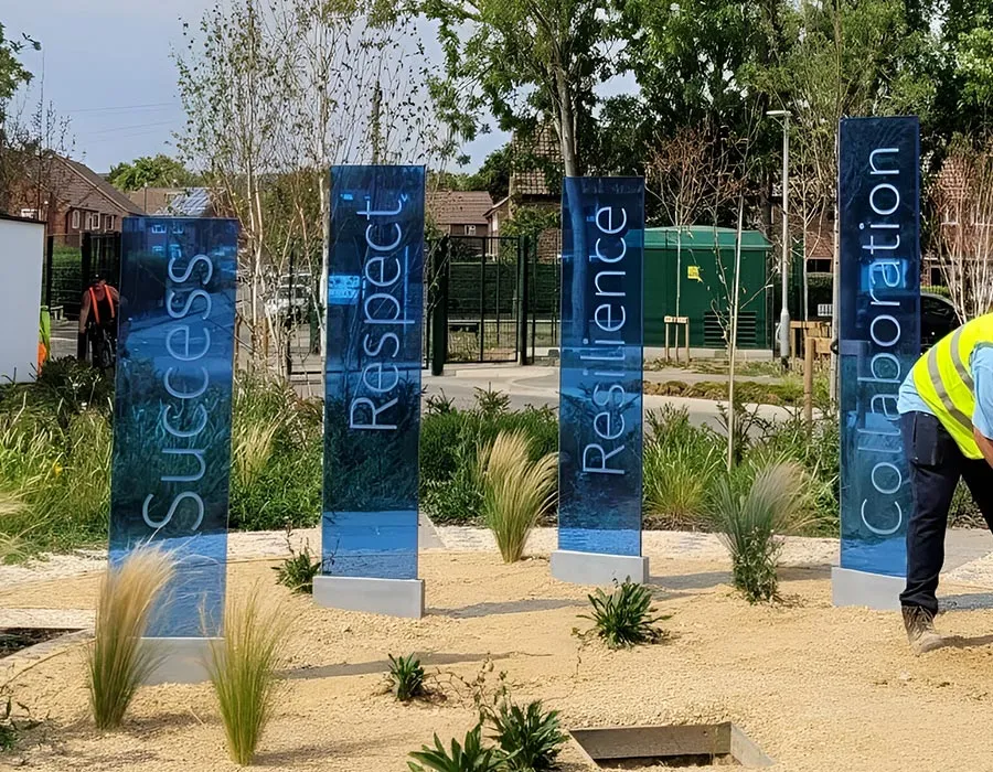 Wayfinding Signage in Dubai | Custom Self Standing Signs