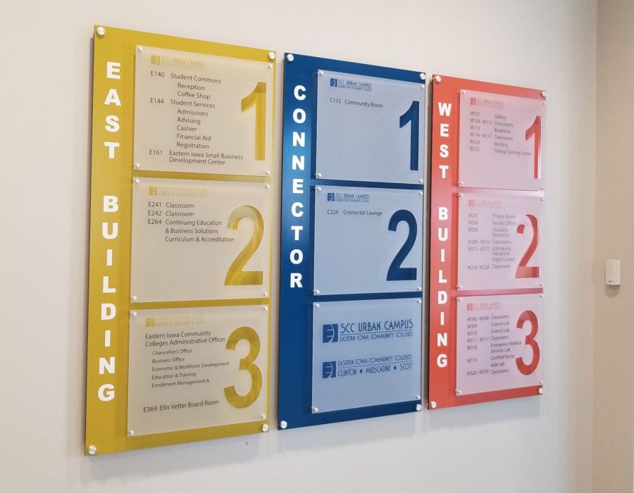 Directory Signage in Dubai, UAE | Deluxe Printing