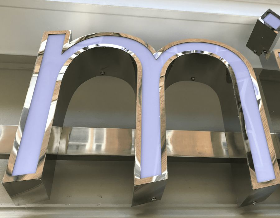 Frontlit 3D Sign Board in Dubai, UAE | Deluxe Printing