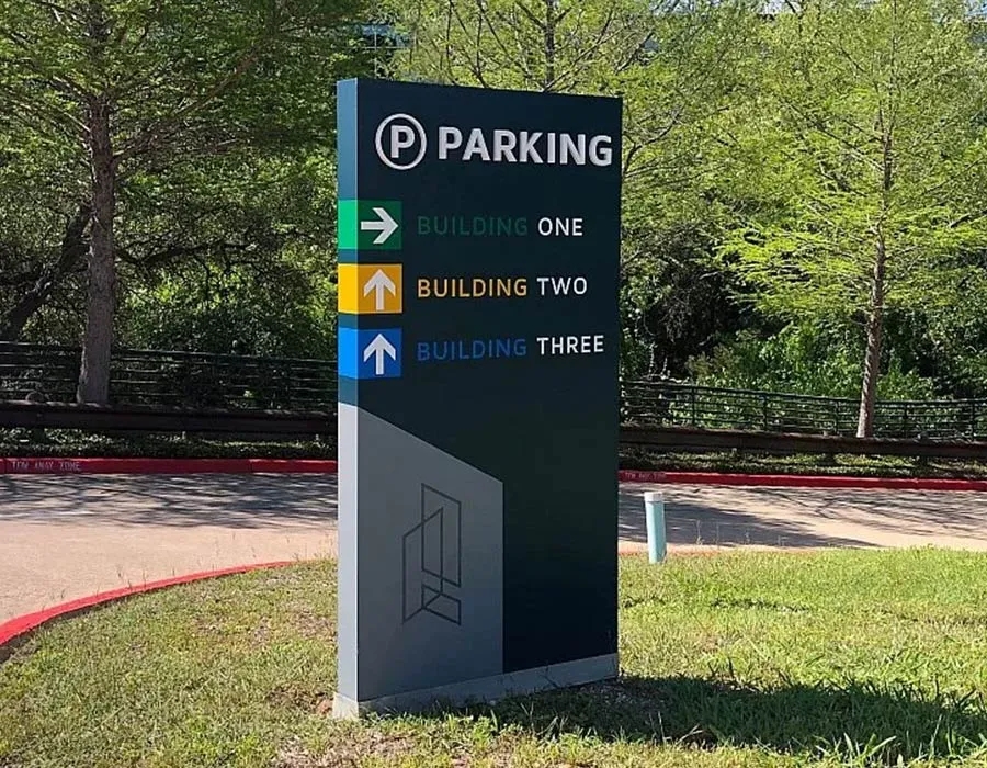 Wayfinding Signage in Dubai | Custom Self Standing Signs