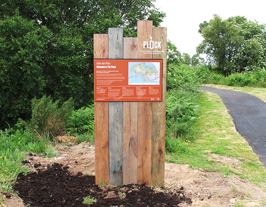 Wayfinding Signage in Dubai | Custom Self Standing Signs